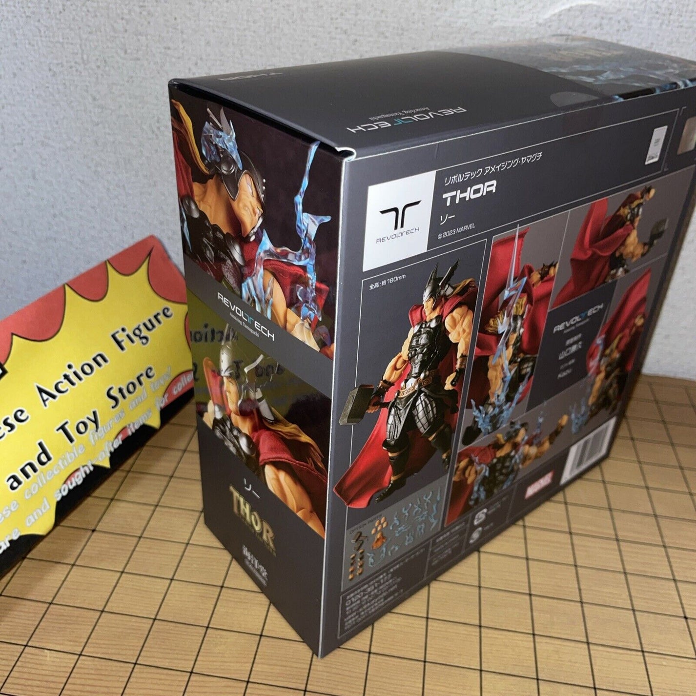 Kaiyodo Revoltech Amazing Yamaguchi Thor Figure - Marvel Universe ...